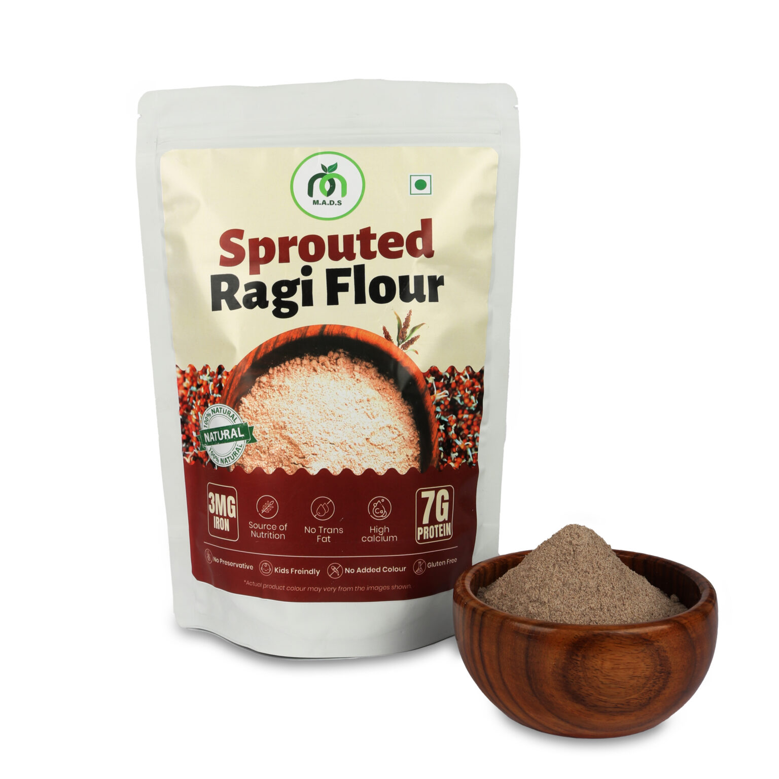 Sprouted Ragi Flour – Mads Food